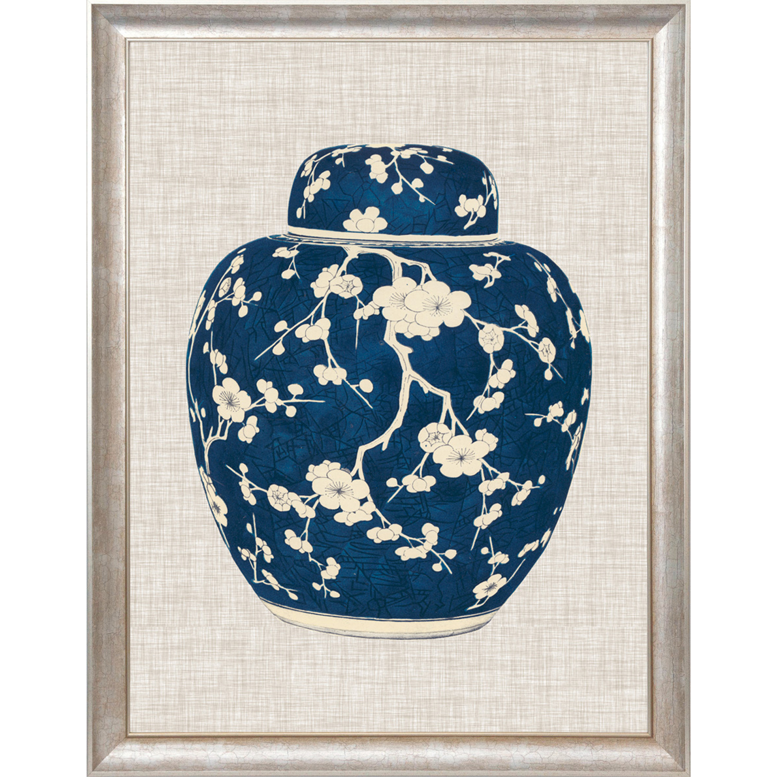 VISION STUDIO:BLUE & WHITE GINGER JAR:45X60 Item No: RS3926/49S-1 ...