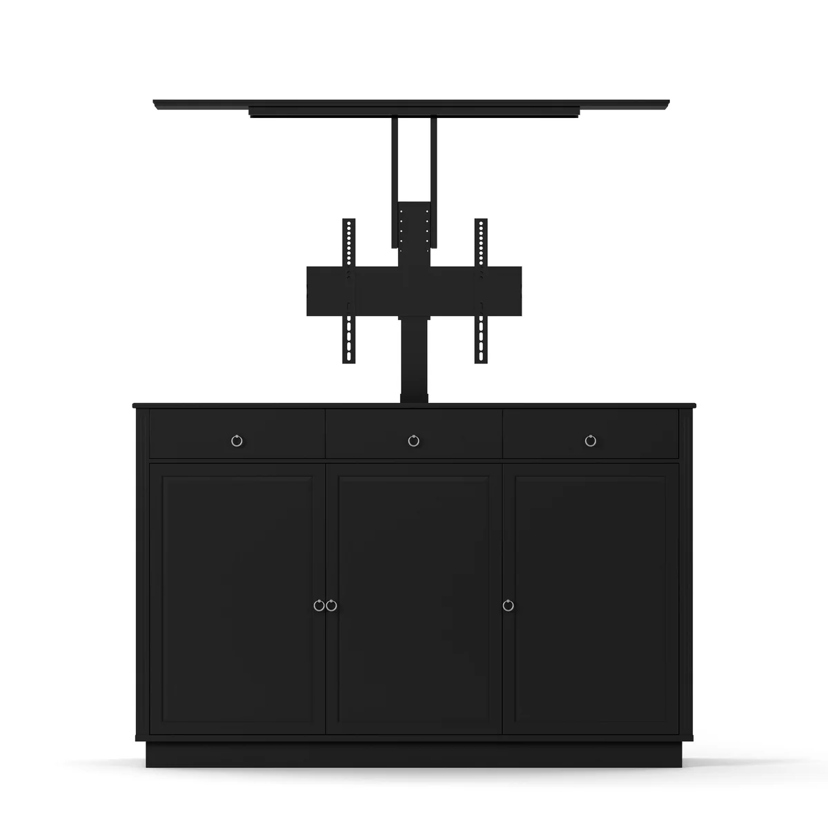 tv lift 65 tv65sb2 for 65 tommers tv black, tv heis, tv lift, tv ...